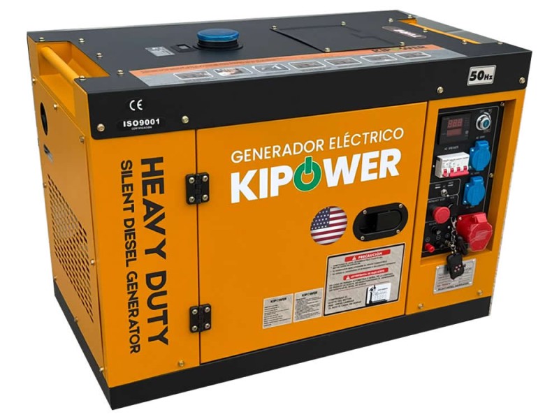 Generador 10 kvA entrega inmediata monofásico trifásico diésel | GoPower